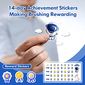 DADA-TECH Kids Electric Toothbrush Rechargeable, Soft Unicorn Tooth Brush with Timer Powered by Sonic Technology for Children Boys and Girls Age 3+, Waterproof and 3 Modes (Matte Pink Li)