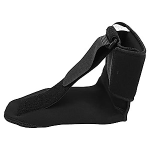 Ymiko Plantar Fasciitis Night Splint, Foot Drop Orthotic Bracket Adjustable Elastic Dorsal Night Splint Adjustable Ankle Support For Plantar Fasciitis Heel Ankle Arch Pain Achilles Tendonitis(L)