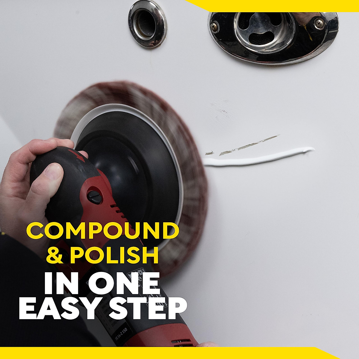 Meguiar's M6732 Marine/RV One Step Compound - 32 Oz Bottle