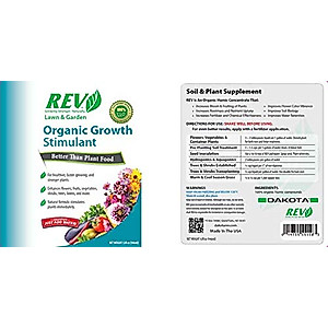 Organic REV Natural Plant Food 32 Ounce for Healthier Plants