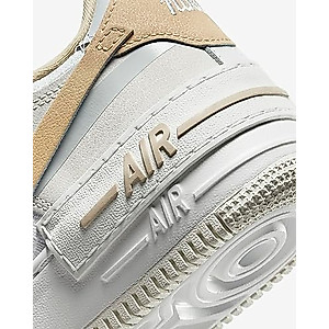 Women's AIR Force 1 Shadow - Size 11 US - Summit White/Sesame-Wolf Grey