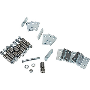 Speedway Motors Rear End Disc Brake Conversion Kit, Includes Single Piston Calipers, E-Brake Cables, D154 Pads, Rubber Hoses, Caliper Brackets, Fits 9 Inch Ford Truck