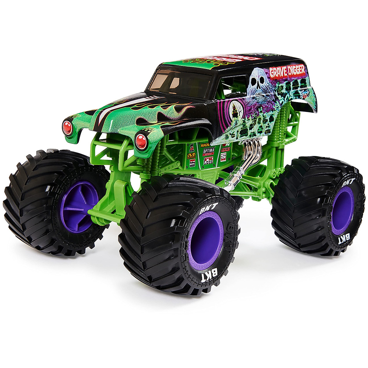 Monster Jam, Official Higher Education Monster Truck, Die-Cast Vehicle, 1:24 Scale