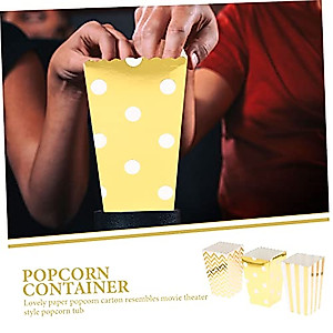 Gadpiparty 60pcs Popcorn Boxes Popcorn Box Disposable Containers Snack Container Disposable Snack Containers Plastic Popcorn Containers Pastel Party Decorations Popcorn Containers Movie Night