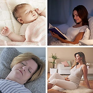 Panamalar Smart Sound Machine 2 in 1 WiFi White Noise Machine with Night Light 16 Million Colors for Baby Adults Kids, 34 Soothing Sound Sleeping Maker with Baby Cry Detection/Alexa/App/Dimming/Timer