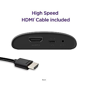Roku Express (New, 2022) HD Streaming Device with High-Speed HDMI Cable and Simple Remote (no TV controls), Guided Setup, and Fast Wi-Fi