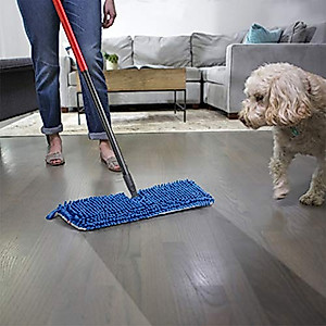 O-Cedar Hardwood Floor 'N More Microfiber Flip Mop , Blue