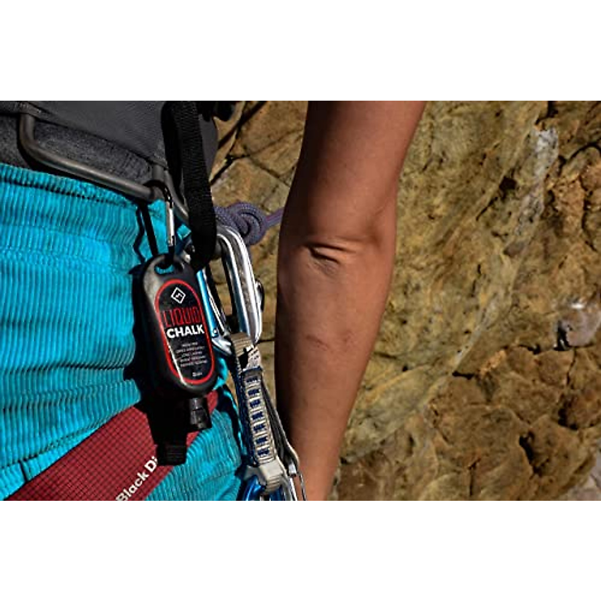 SURVIVOR Liquid Chalk – Gym Chalk for Weightlifting, Rock Climbing, Bouldering, Gymnastics, Pole Grip, & More - Lifting Chalk & Climbing Chalk for Dry Hands - Liquid Grip Hand Chalk for Lifting & More