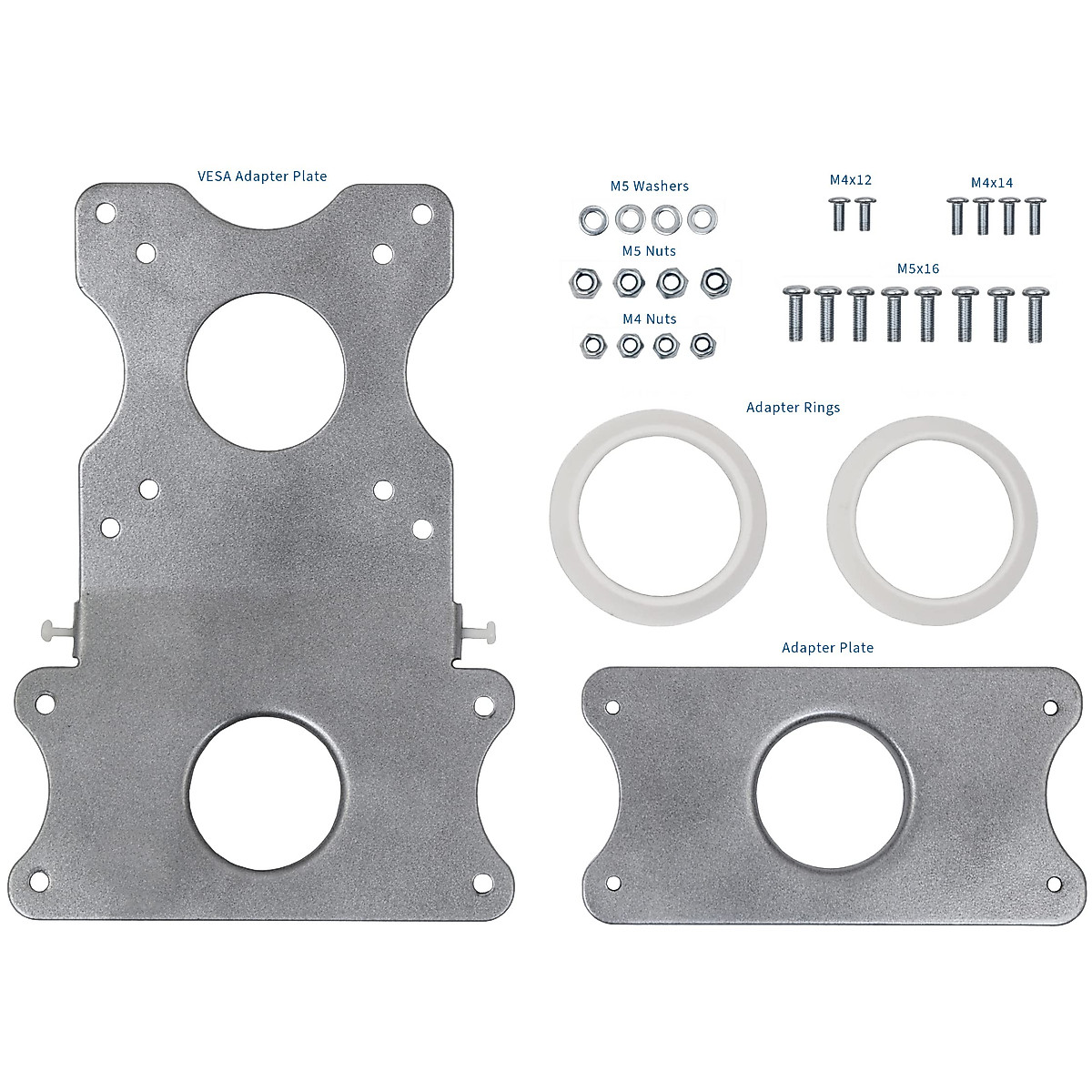 VIVO Adapter VESA Mount Kit, Bracket Set for Apple 21.5 inch and 27 inch iMac, Late 2009 to 2020 Models, LED Display Computer, Stand-MACB