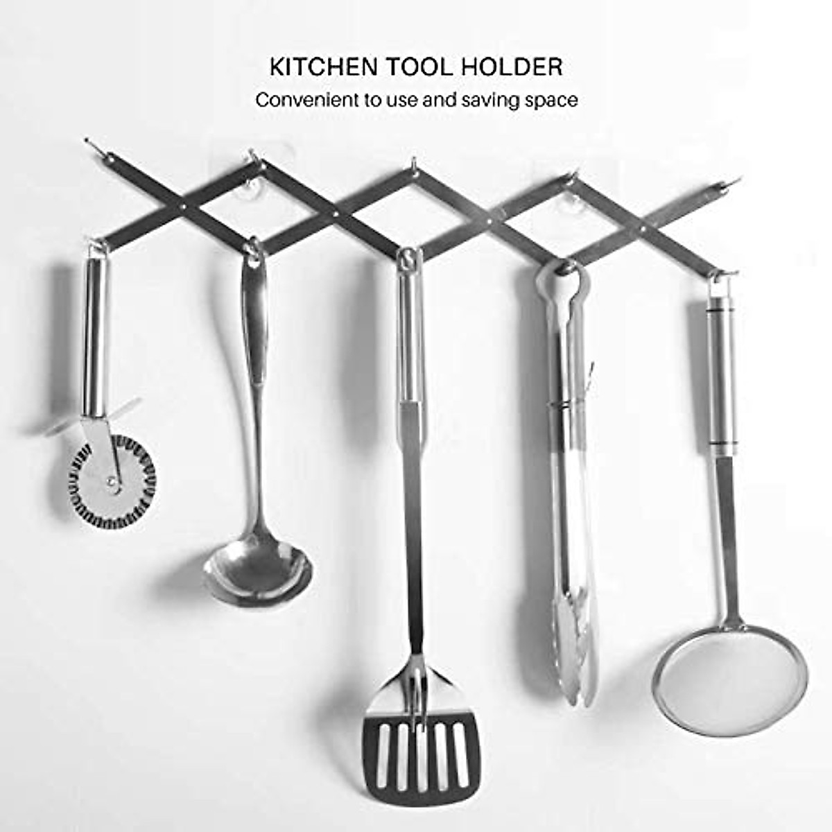 Dish Plate Drying Rack, Pot Lid Holder, Adjustable Pot Lid Organizer, Kitchen Cabinet Pantry Pan and Pot Lid Organizer Rack Holder (1Pcs)