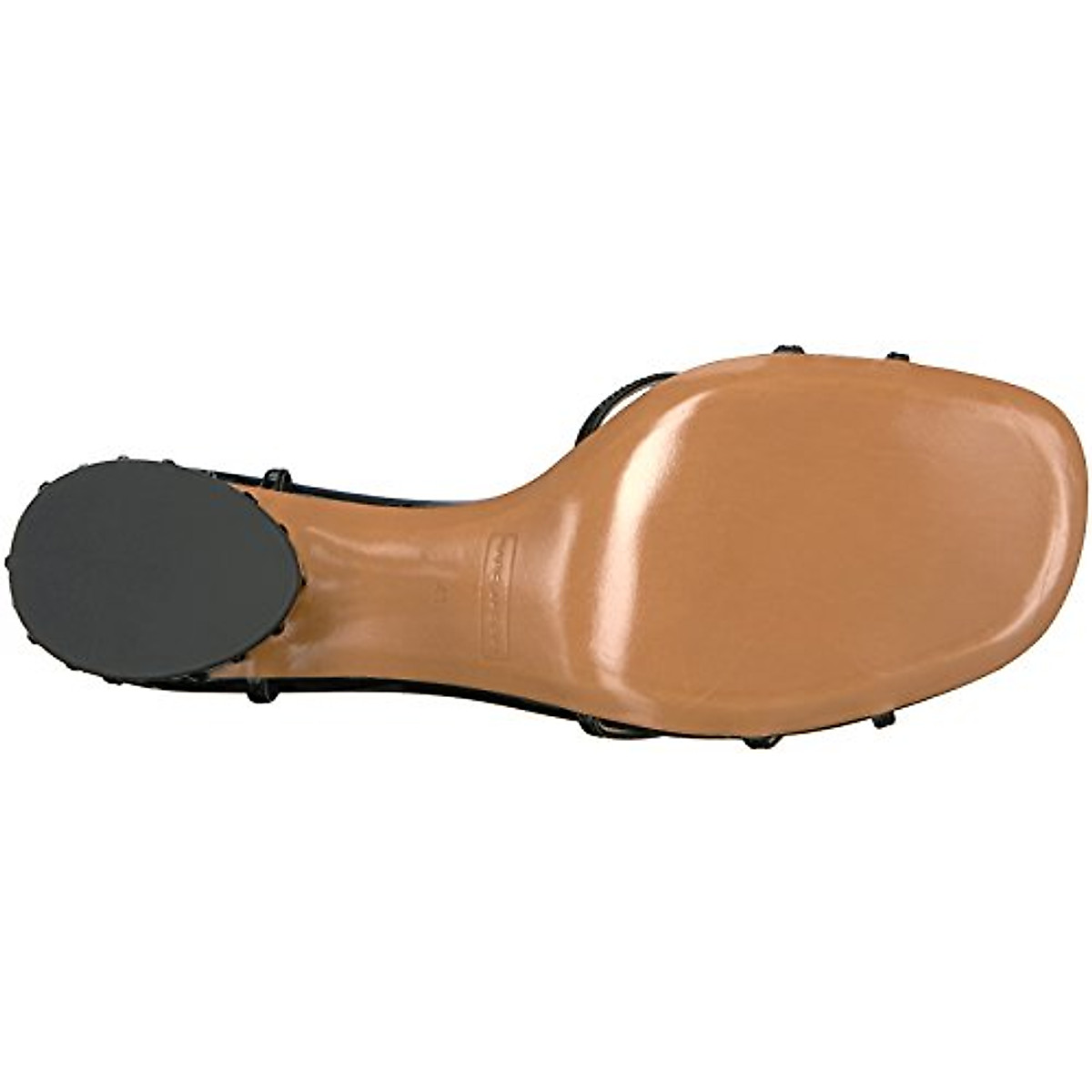 Marc Jacobs Women's Sheena Strap Sandal Heeled, Black, 38.5 M EU (8.5 US)