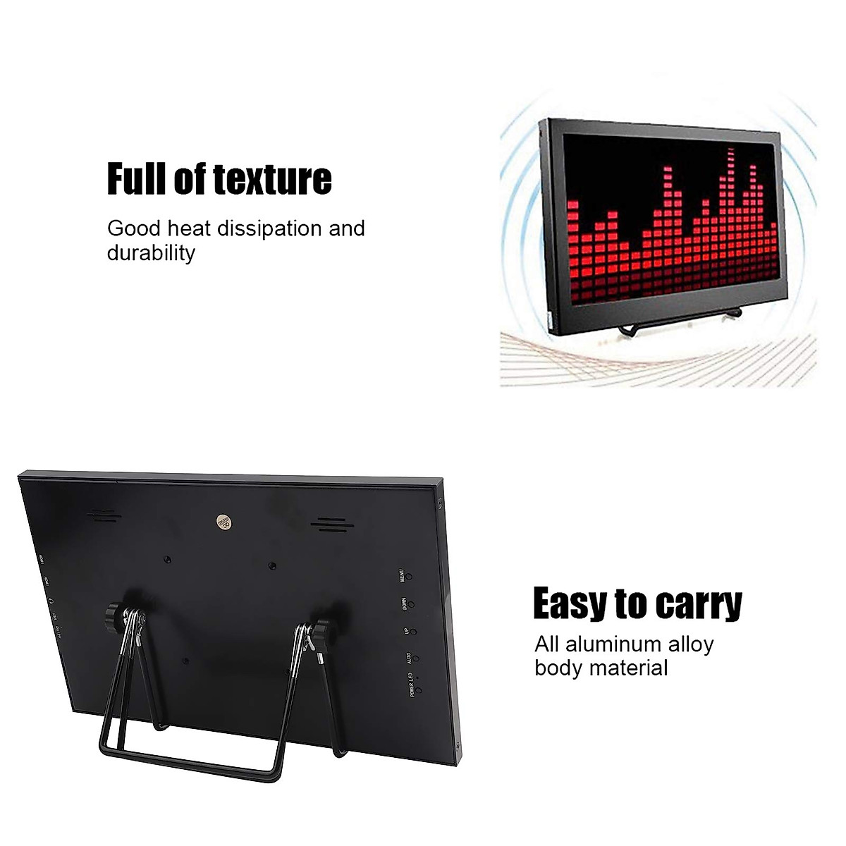 11.6 Inch Display Universal Portable Ultra-Thin Display 1920 x 1080 Full HD Display Screen