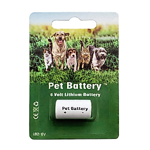 Pet Stop®, Perimeter®, Extreme® Dog Fence Collar 6V Lithium Battery