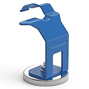 YESWELDER Magnetic MIG Welding Torch Holder Support Welder Stand for MIG Torch Welding Gun Holder with Strong Magnet Base