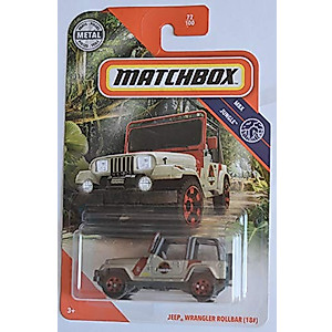 Matchbox Jeep Wrangler Rollbar (18#) 72/100