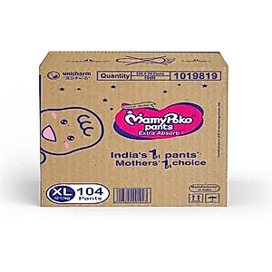 MamyPoko Pants Extra Absorbers - XL (104 Pieces)