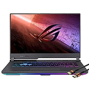ASUS 15.6" ROG Strix G15 Laptop - AMD Ryzen 7 4800H - GeForce RTX 3060 – Win 11 Home-with HDMI Cable (64GB RAM | 1TB PCIe SSD)