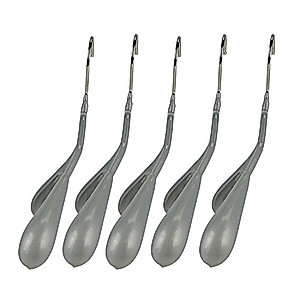 Mawa by Reston Lloyd BodyForm Series Non-Slip Space-Saving Extra Wide Clothes Hanger For Jackets, Suits & Coats, Style 46/L , Set of 6, Silver