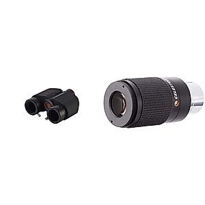Celestron Stereo Binocular Viewer for Telescopes and Celestron - Zoom Eyepiece for Telescope - Versatile 8mm-24mm Zoom