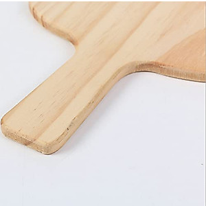 CYH Beech Bread Cutting Board Wooden Pizza Board Children's Fruit Salad Cutting Board Wooden Pizza Board Baking