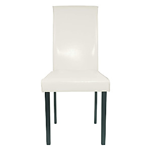 Signature Design by Ashley Kimonte Parsons 19" Dining Room Chair, Set of 2, Ivory