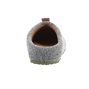 Acorn womens Algae-infused Recycled Parker Hoodback Slipper, Ash, 9.5-10.5 US