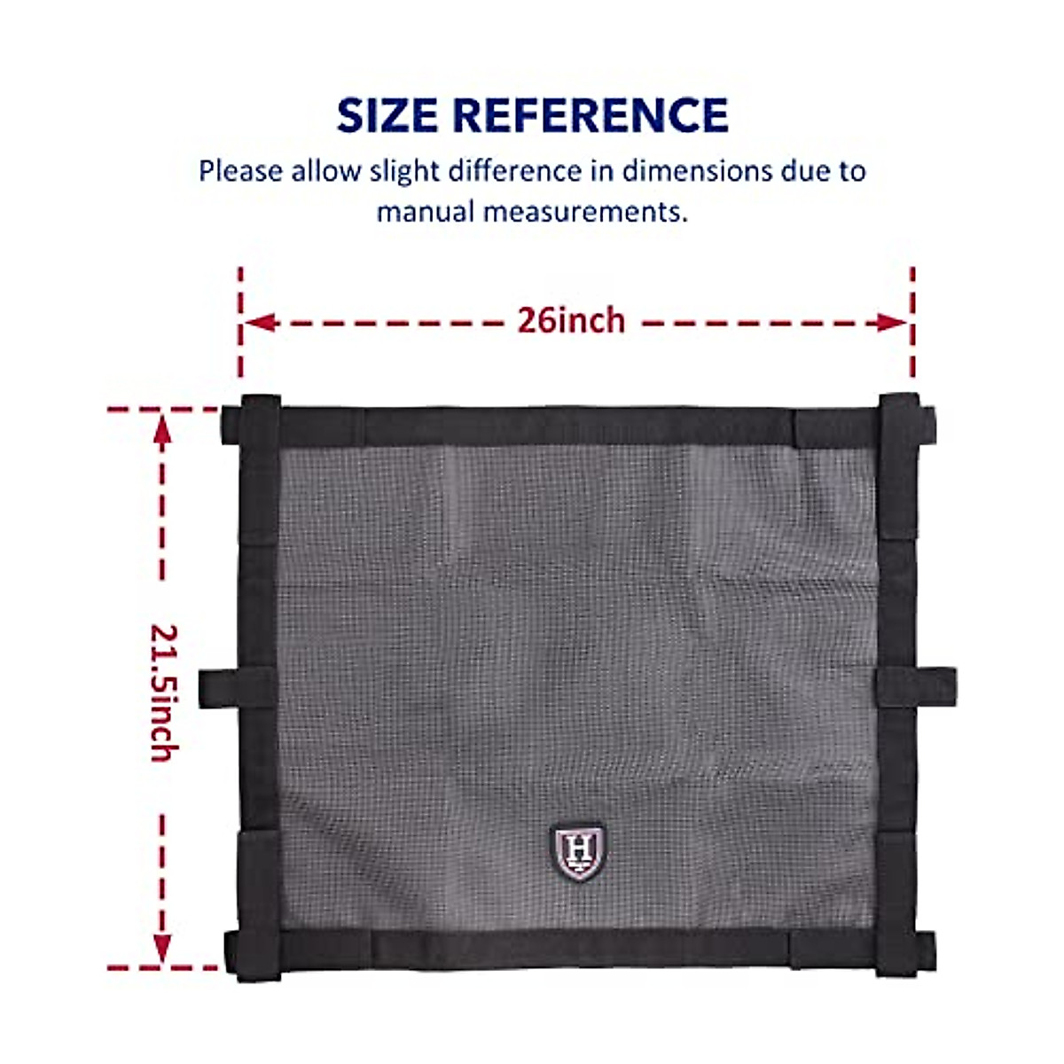 Harrison Howard Horse Trailer Safety Bar Window Screen