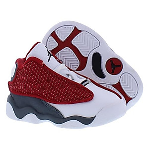 Nike Toddler Air Jordan 13 Td Red Flint, Gym Red/Flint Grey/White/Black, 4C