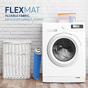 Bartnelli Premium Ironing Mat, Made in Europe Pad with Patent Technology | Iron Board Replacement for Small Tabletop, Counter, Washer, Dryer, Patent Park & Turbo Zone, with Non-Slip Bottom Rubber