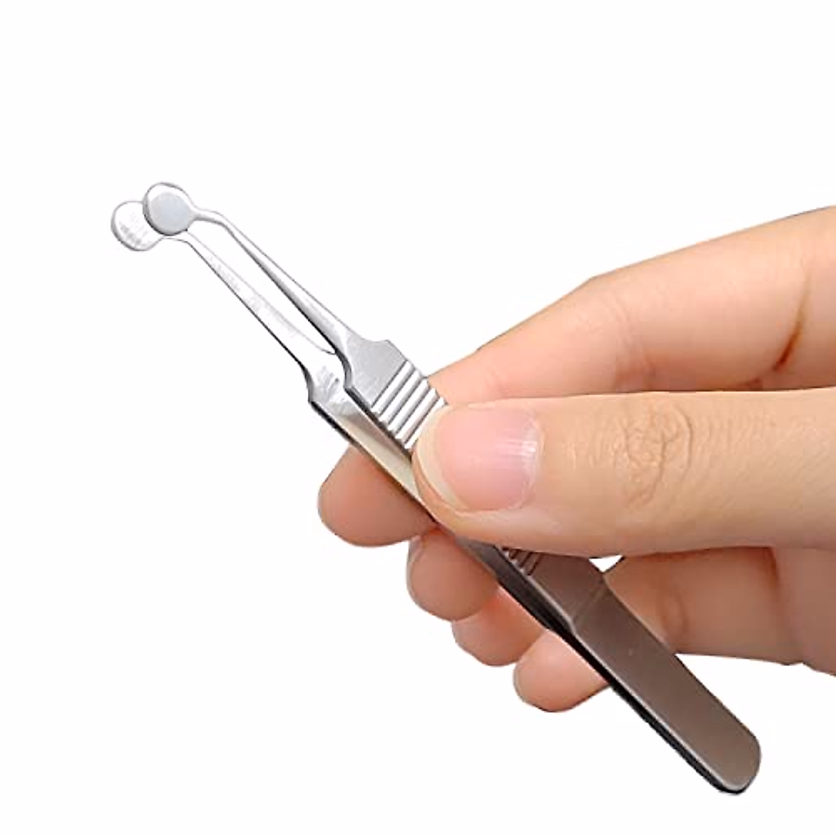 Meibomian Gland Expressor Stainless Steel Eyelid Massage Tweezers for Dryeye Extraction Tool