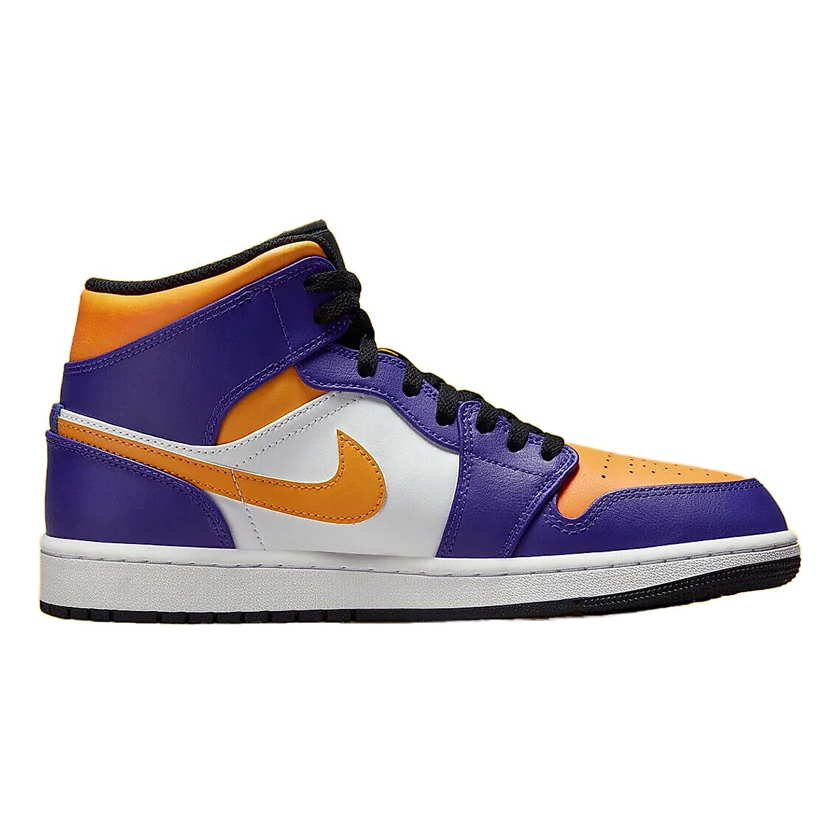 Jordan Mens Air 1 Mid DQ8426 517 Lakers - Size 9.5