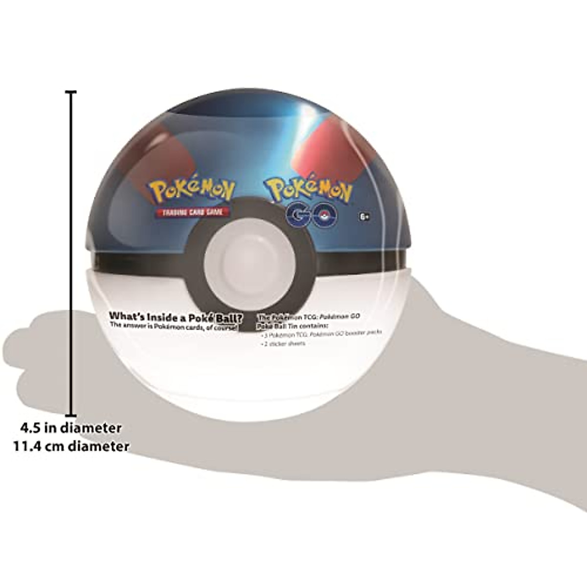 Pokémon TCG: Pokémon GO Poké Ball Tin