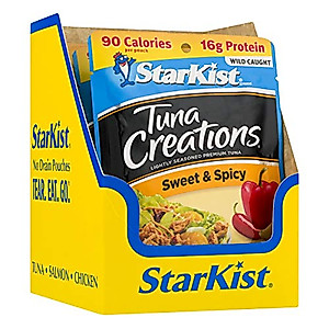 StarKist Tuna Creations, Sweet & Spicy, 2.6 Oz, Packaging May Vary, Pack of 12
