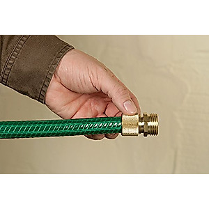 Orbit 56801N 5/8 Inch Repair Mender Hose Connector, Male, Brass