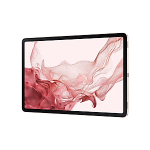 SAMSUNG Galaxy Tab S8+ X800 12.4'' 128GB Wi-Fi with S-Pen - Pink Gold (Renewed)