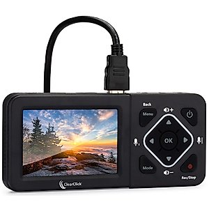 ClearClick HD Video Capture Box Ultimate - Capture and Stream Video from HDMI, RCA, VHS, VCR, DVD, Camcorders, Hi8
