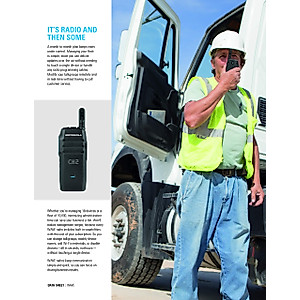 2 TLK100 Wave Using 4G LTE/WiFi Two Way Radio with Nationwide Coverage - Monthly Service Fee Required by Motorola Solutions