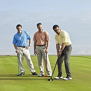 Moanyt Adjustable Putter for Men Right and Left Handed Two-Way Extendable Kid Putter Mini Putter for Adults and Kids, Toddler Retractable Exerciser