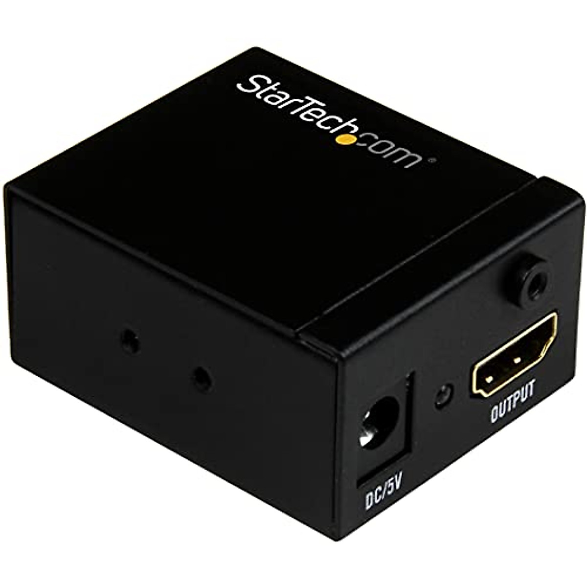 StarTech.com 115 ft/35 m HDMI Signal Booster - 1080p Signal Repeater - HDMI Inline Amplifier & Extender - 7.1 Audio Support (HDBOOST), Black