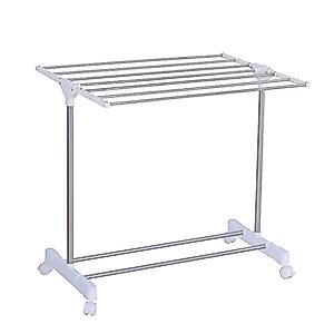 N/A Towel Rack Beautiful Multi-Person Mobile Vertical Storage Rack Towel Rack Vertical Movable