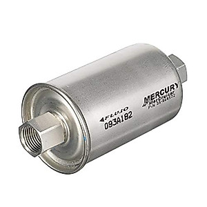 Quicksilver 864572 Replacement in-Line Fuel Filter for MerCruiser Stern Drive and Inboard Gasoline Engines