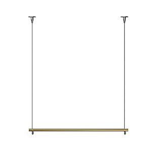 Household Products Adjustable Height Ceiling Hanging Clothes Racks, Retail Store Simple Garment Display Rack Home Storage Towel Rod, Wedding Dress Organization Clothes Rail