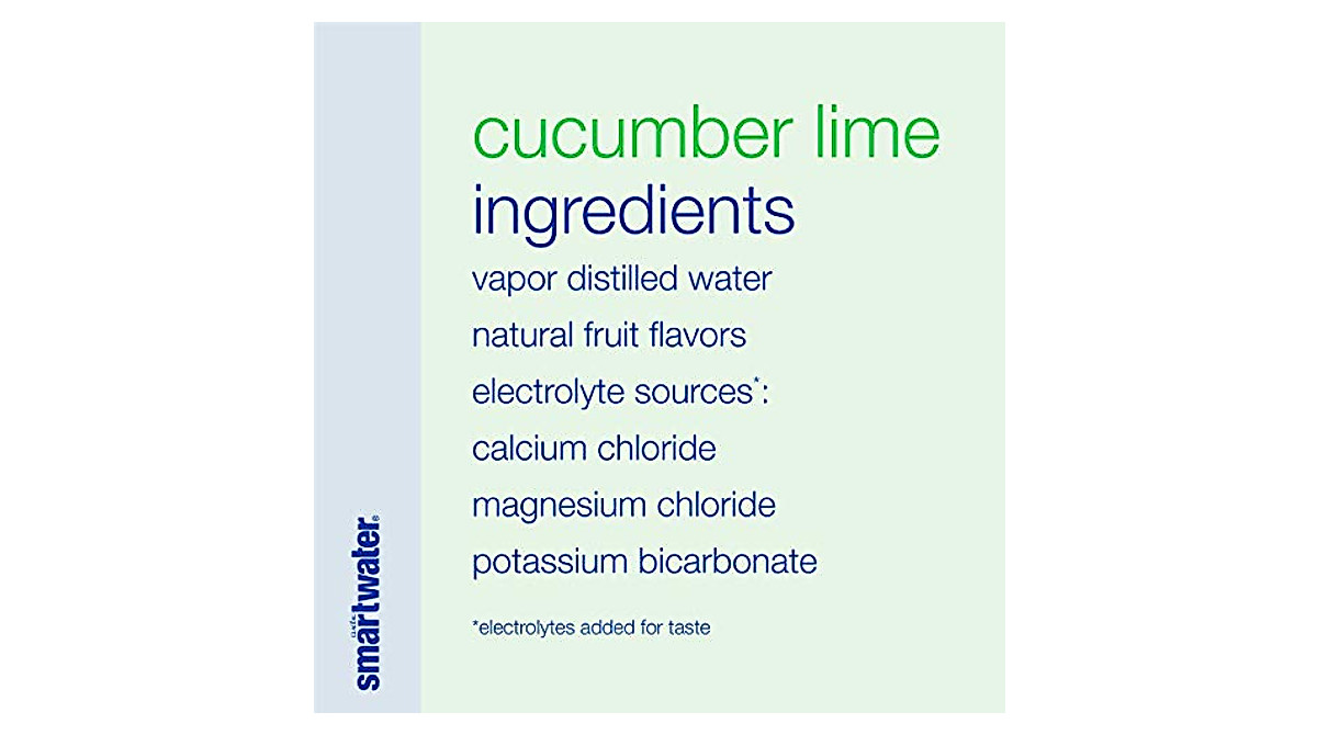 Smartwater Cucumber Lime - Refreshing Hydration (Pack of 12)