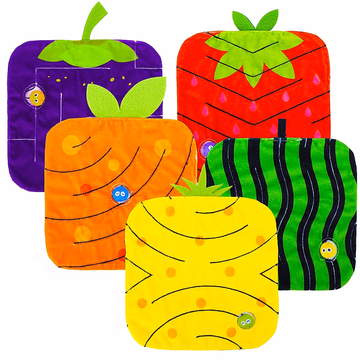 5 PCS Marble Maze Mat Autism Game,Sensory Fidget Stress Relief Toys for Kids ADHD Special Needs,Tactile Sensory Mat Calming Toys for Adults Teens