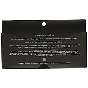 e.l.f. Cosmetics Prism Eyeshadow Palette, Six Silky Eyeshadows Create Luminous, Shimmery Eyes, Naked