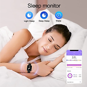 Sedsey 1.69" HD Display Smart Watch for Men Women Activity Fitness Tracker Cheap Gift Smartwatch with Call Heart Rate Blood Oxygen Sleep Monitor Step Calorie Counter Waterproof IP67