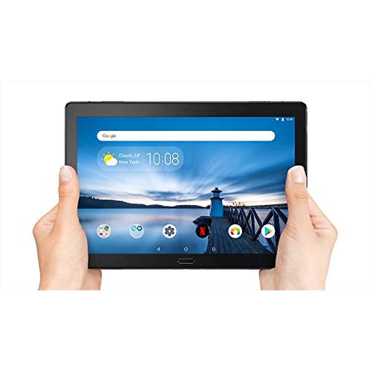 Lenovo Tab P10 10.1" Android Tabletr 1.8GHz 64GB Storage Slate Black ZA440163US