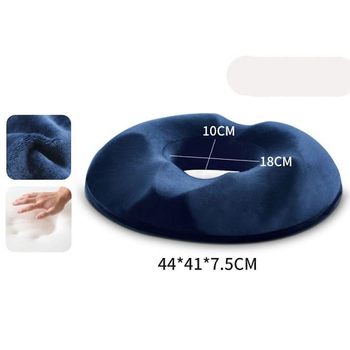 BUZZNN Memory Foam Seat Cushion, Office Chair Cushion, Car Seat Cushion, Ergonomic Design, Comfortable Coccyx Cushion for Home Office Chair Pad, Car Seat