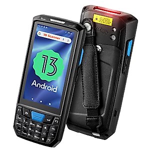 MUNBYN Android 13 Handheld Scanner, Android Barcode Scanner 035Pro, Equip with Honeywell N4313 1D Inventory Scanner, 4GB+64GB Rugged PDA Handheld Computer, 4G LTE for for Small Business, Warehouse