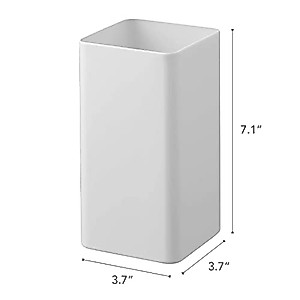 Yamazaki Home Organizer Kitchen Steel | Utensil Holder, One Size, White